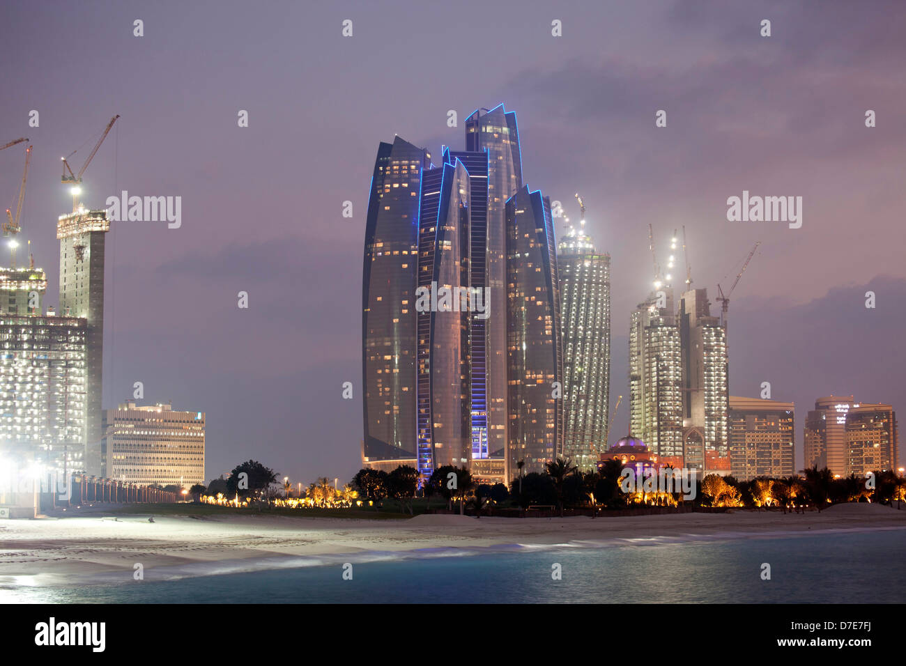 Etihad Towers Buildings In Abu Dhabi Stock Photos & Etihad Towers ...