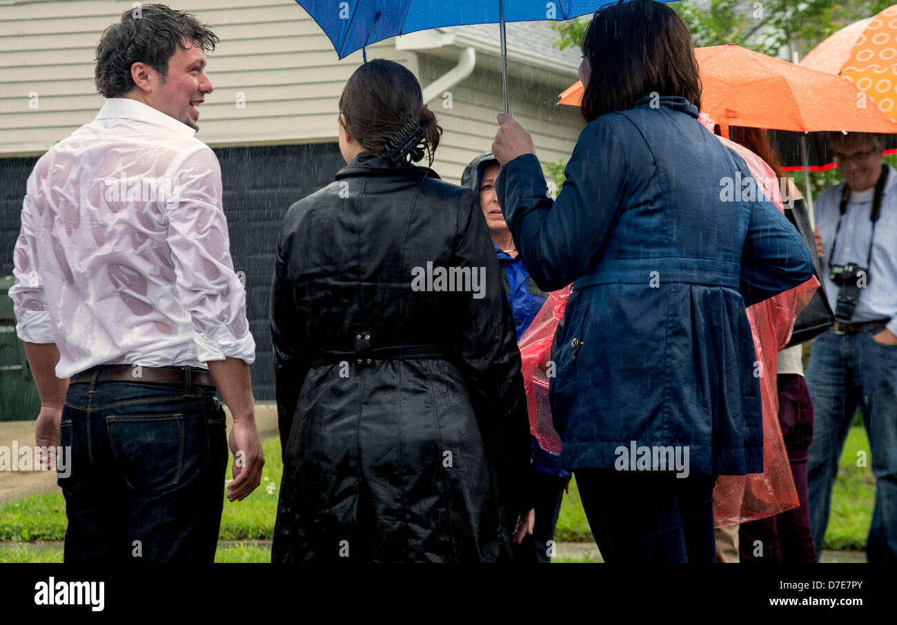 Charleston, South Carolina, USA. 5th May 2013. On an afternoon beset by ...