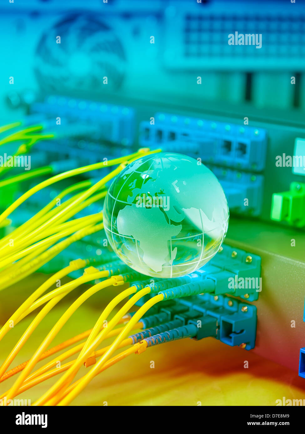 Digital data globe hi-res stock photography and images - Alamy