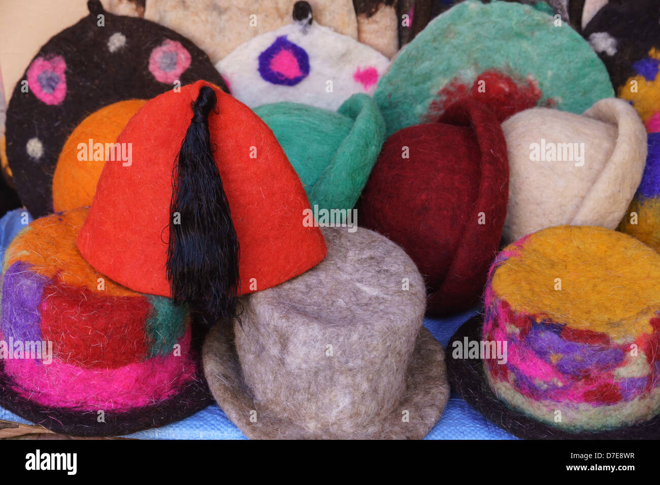 Morocco Fez Hat Stock Photos & Morocco Fez Hat Stock Images - Alamy