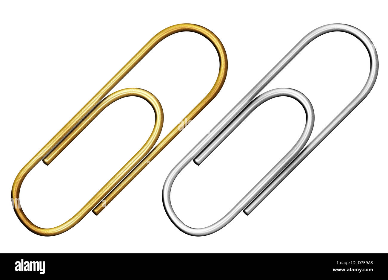 Metal paperclip hi-res stock photography and images - Alamy