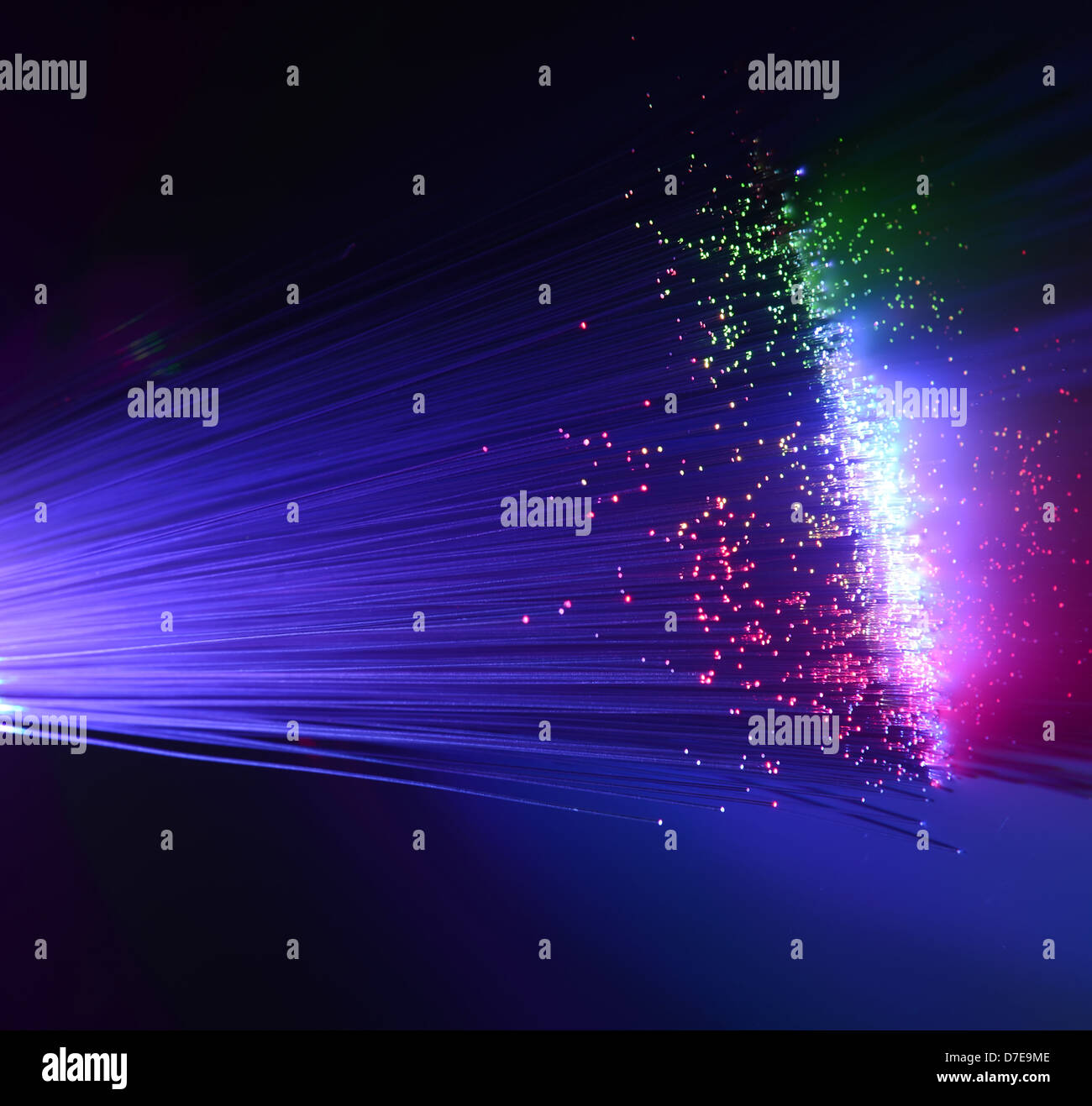 Abstract Internet technology fiber optic background Stock Photo - Alamy