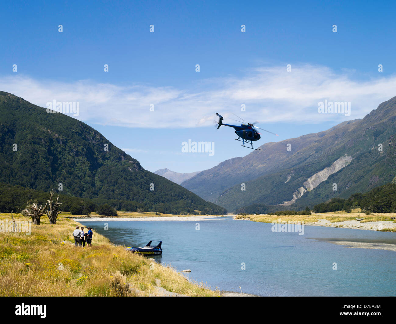Helicopters back view hi-res stock photography and images - Alamy