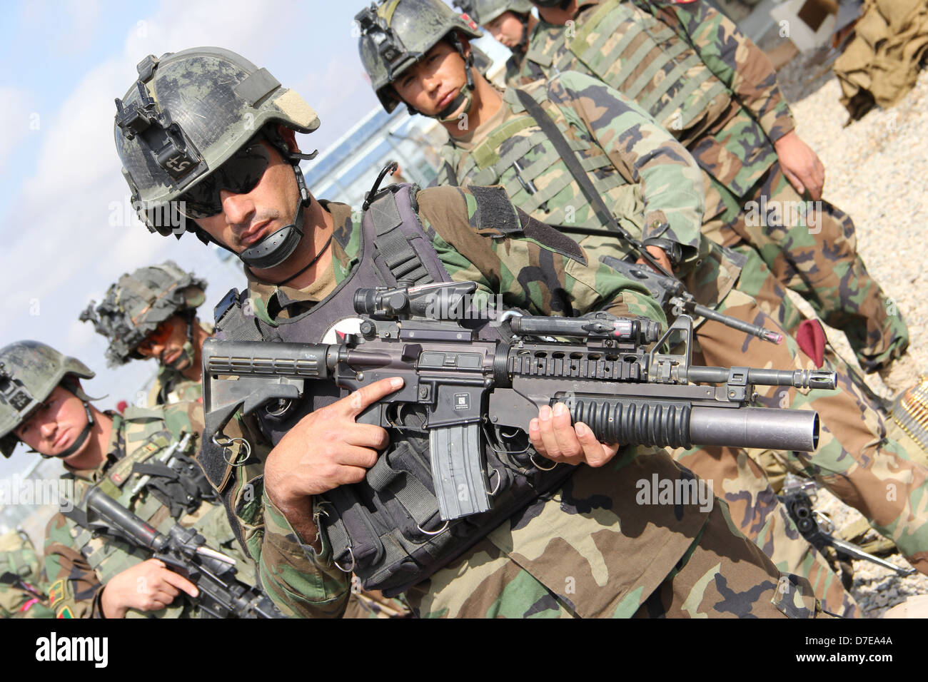West zone afghan commando unit hi-res stock photography and images - Alamy
