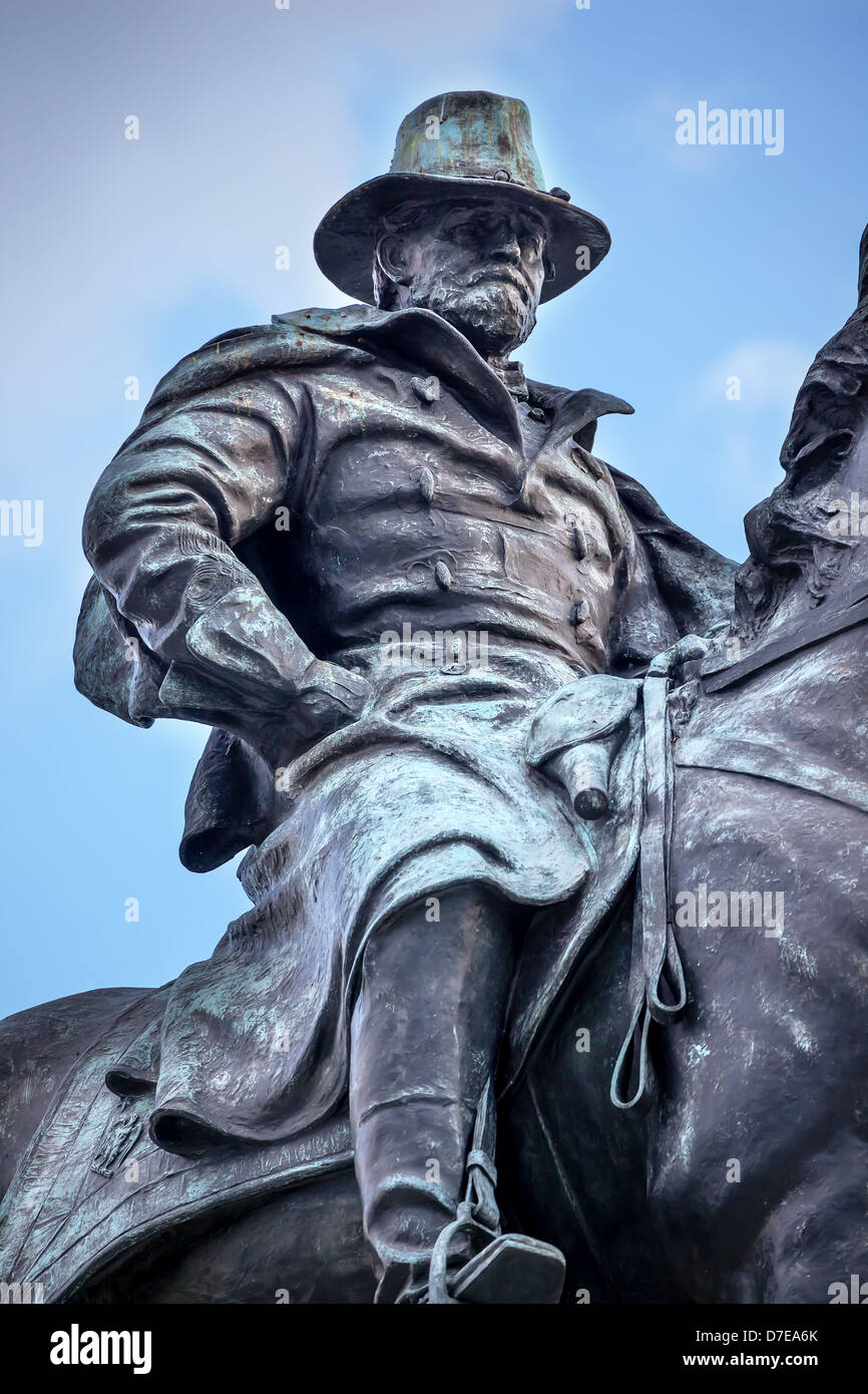 Ulysses US Grant Equestrian Statue Civil War Memorial Capitol Hill ...