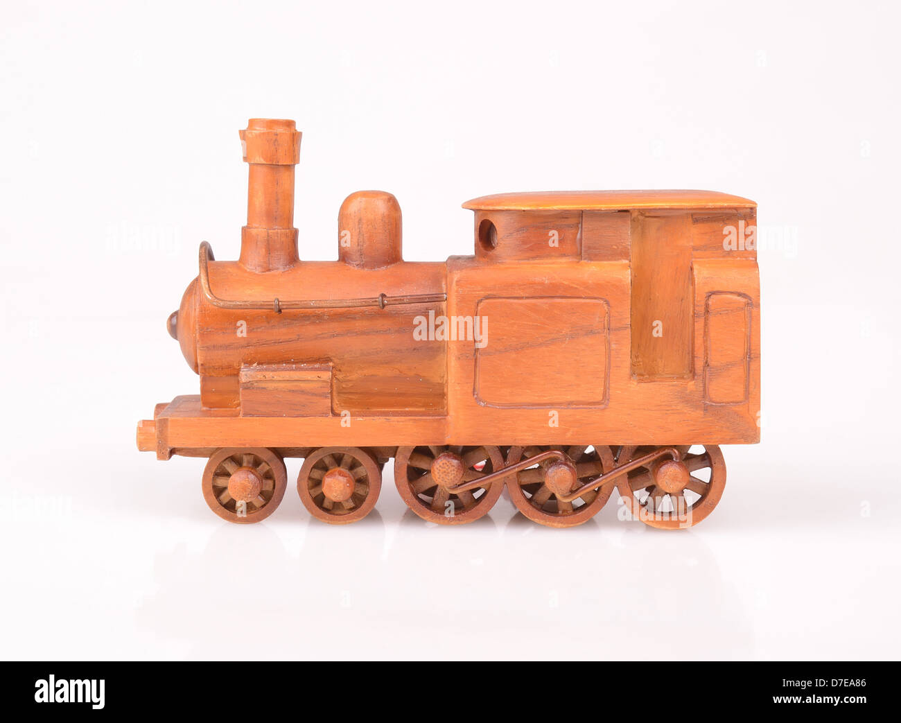 Toy train model on Cut Out Stock Images & Pictures - Alamy