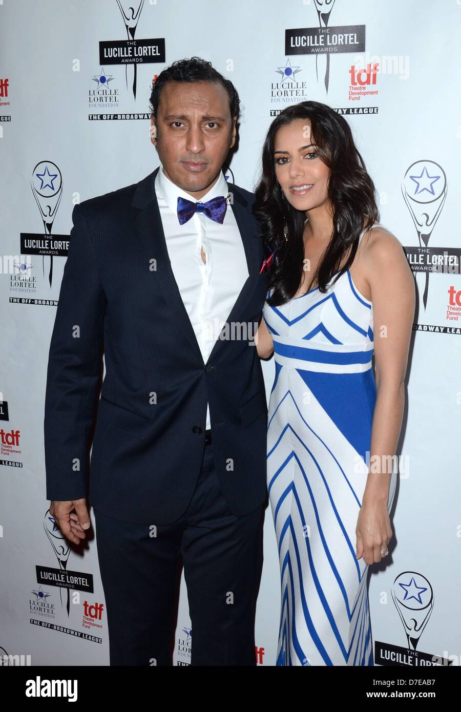 New York, USA. 5th May 2013. Aasif Mandvi, Sheetal Sheth at arrivals ...