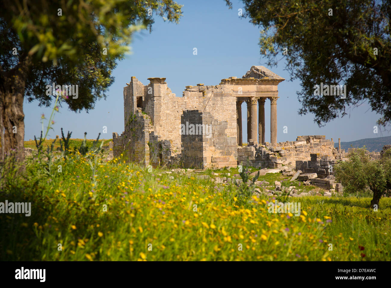 Ancient roman ruins hi-res stock photography and images - Alamy