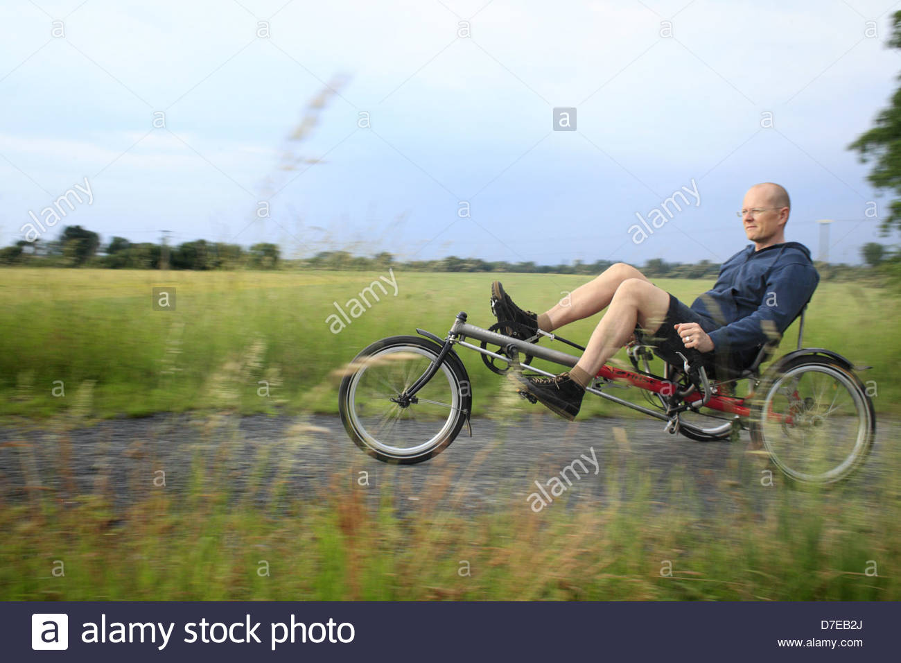 Recumbent And Bike And Horizontal Stock Photos & Recumbent And Bike And ...