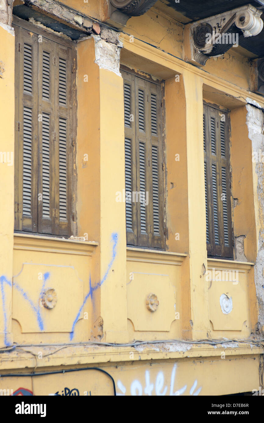 Run down neighbourhood hi-res stock photography and images - Alamy