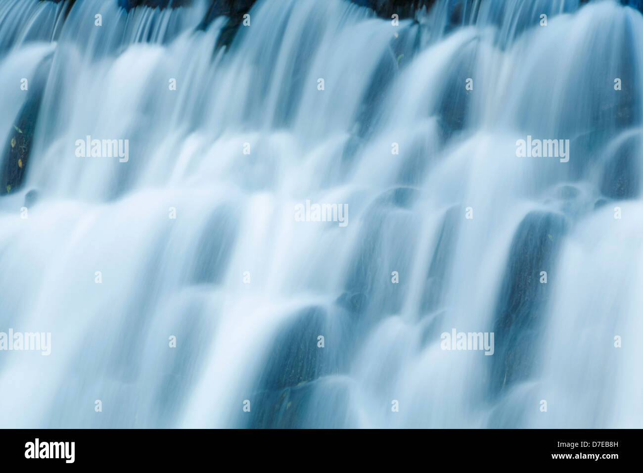 Waterfall and riverstream Stock Photo - Alamy