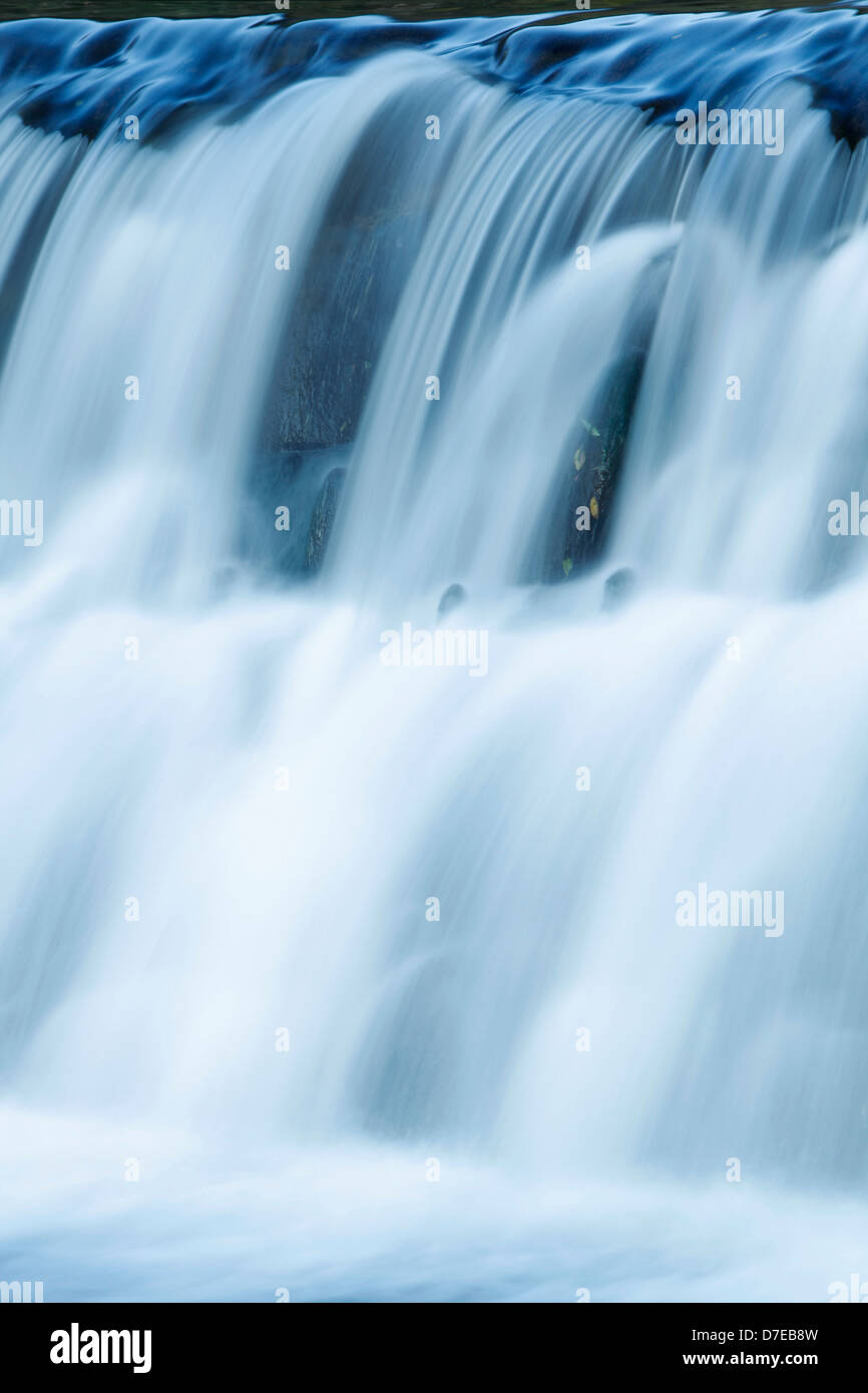 Waterfall and riverstream Stock Photo - Alamy