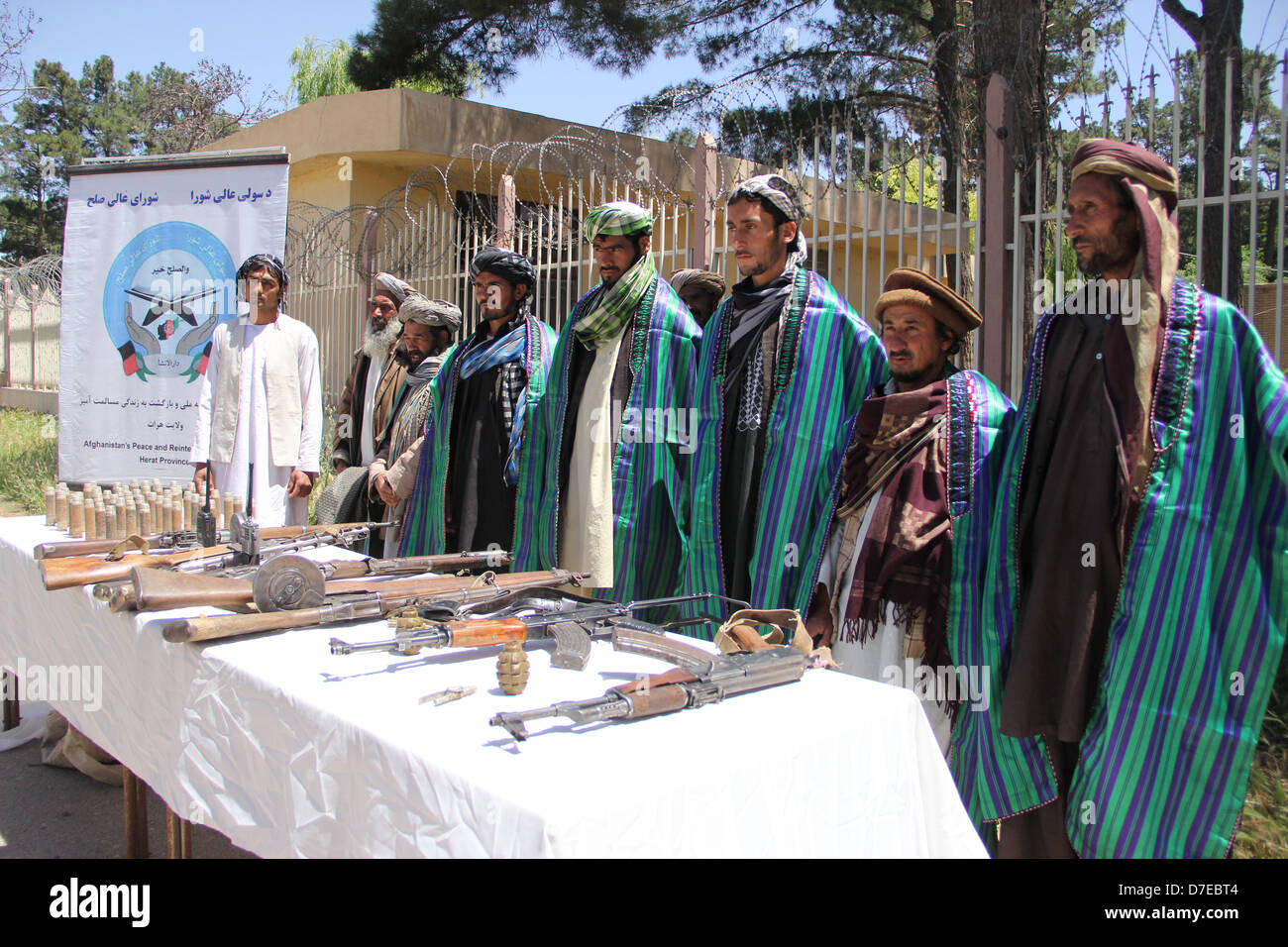 Taliban militants join peace process in Heart province Stock Photo - Alamy
