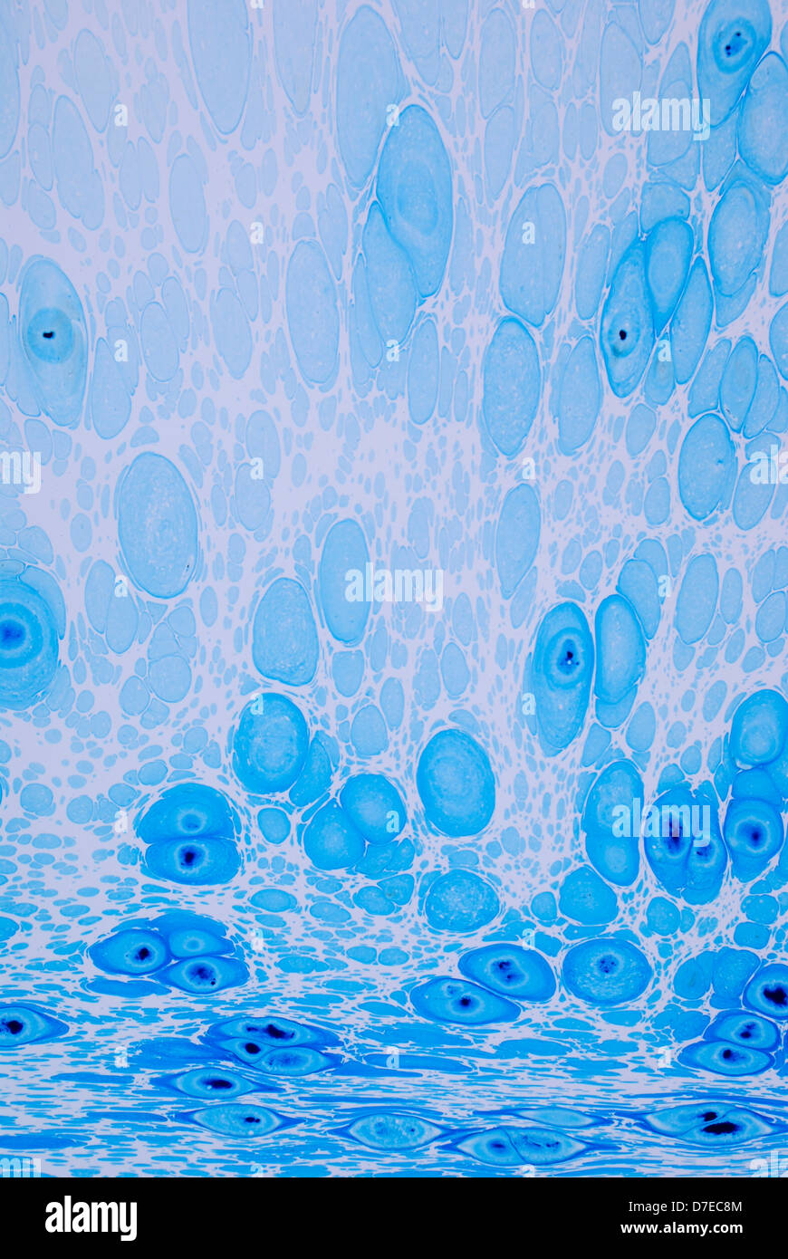 blue waterfall made from paint as background Stock Photo - Alamy