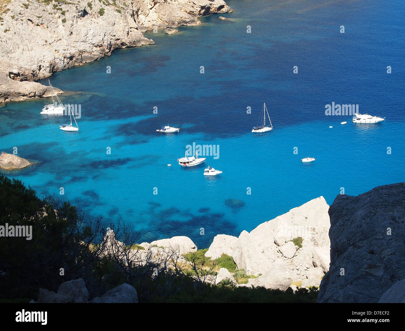 A view at a nice bay Stock Photo - Alamy