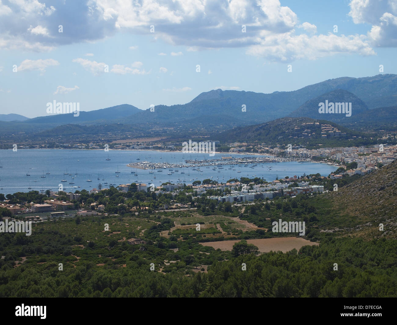 An interesting port on Majorca island Stock Photo - Alamy
