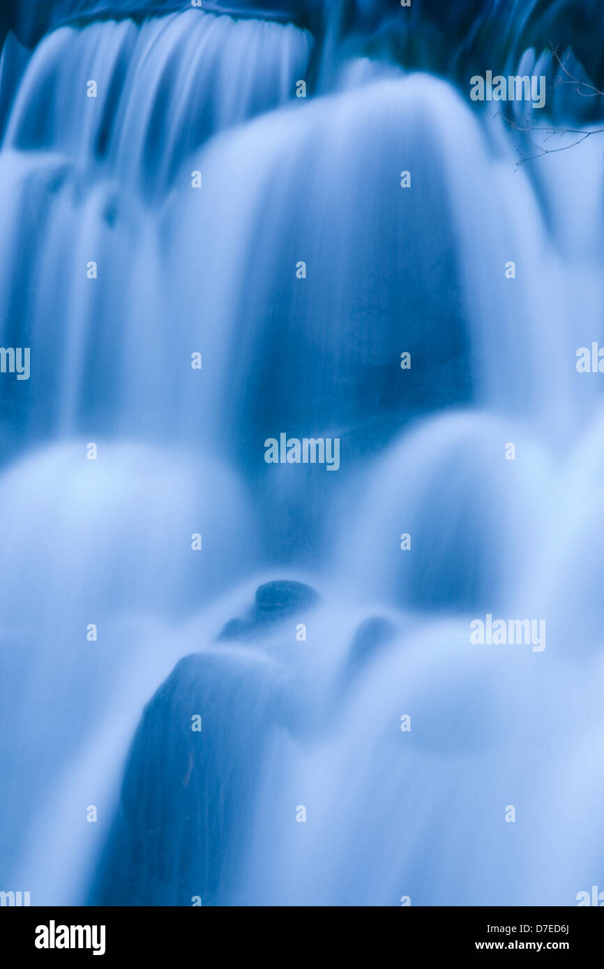 Waterfall and riverstream Stock Photo - Alamy