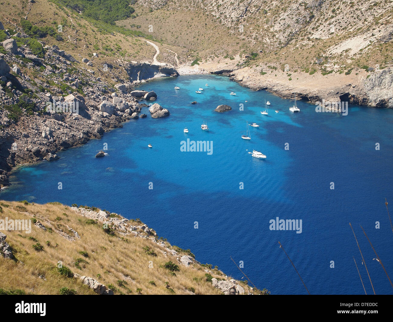 A view at a calm bay Stock Photo - Alamy