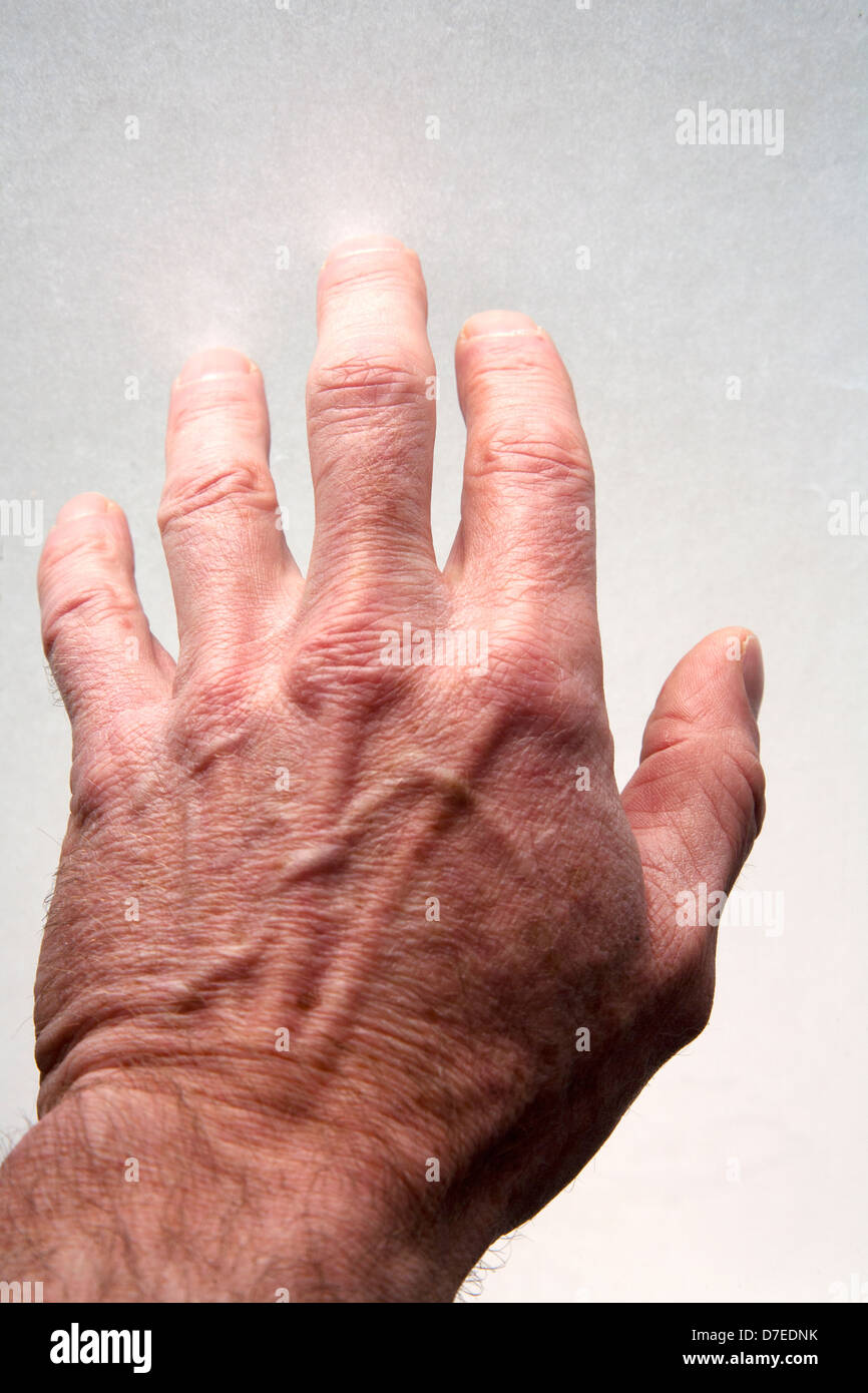 Male right hand Stock Photo - Alamy