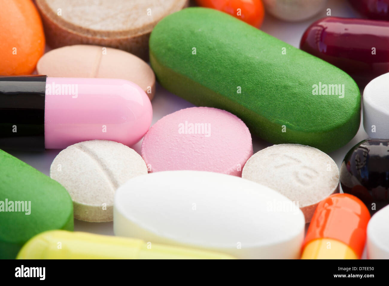 lots of various tablets Stock Photo - Alamy