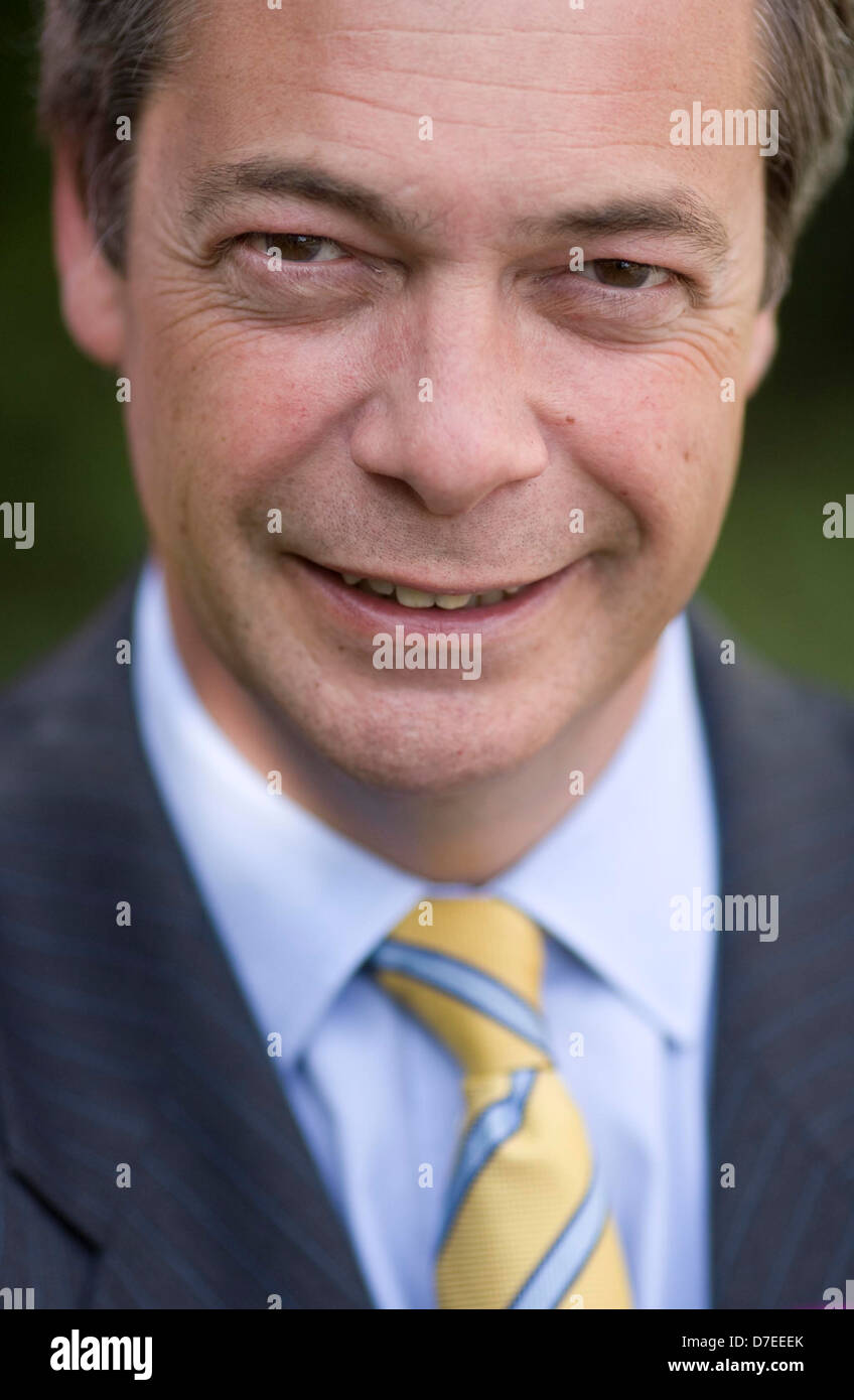 UK Independence Party leader Nigel Farage Stock Photo - Alamy