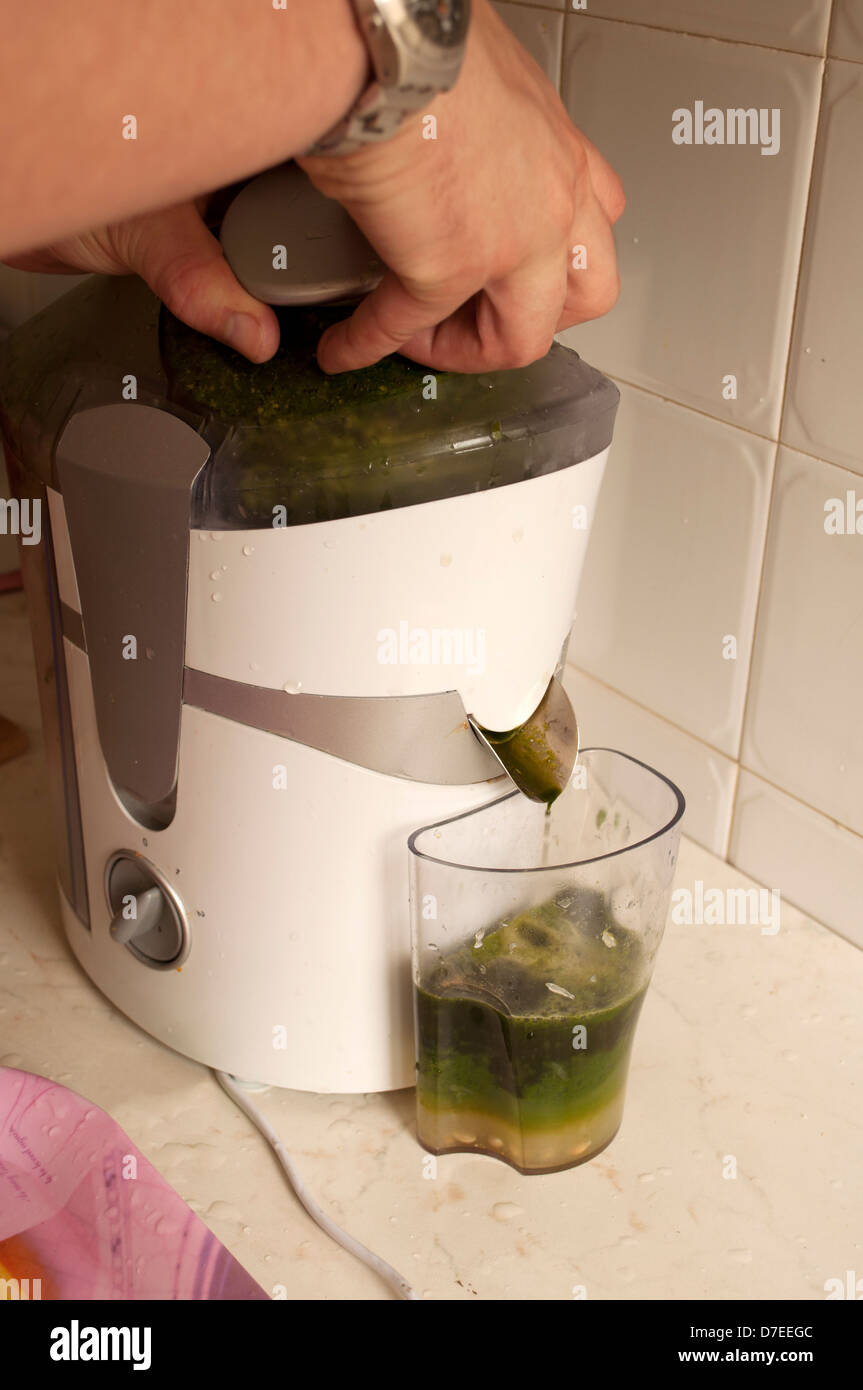 Juicer man hi-res stock photography and images - Alamy