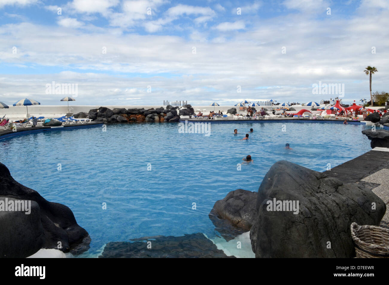 Lago Martianez, designed by Canario Cesar Manrique, a watery playground ...