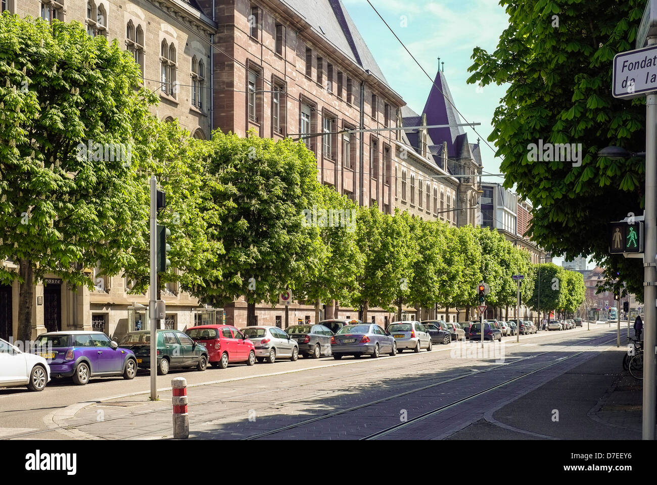 Main central post office building Strasbourg Alsace France Stock Photo ...