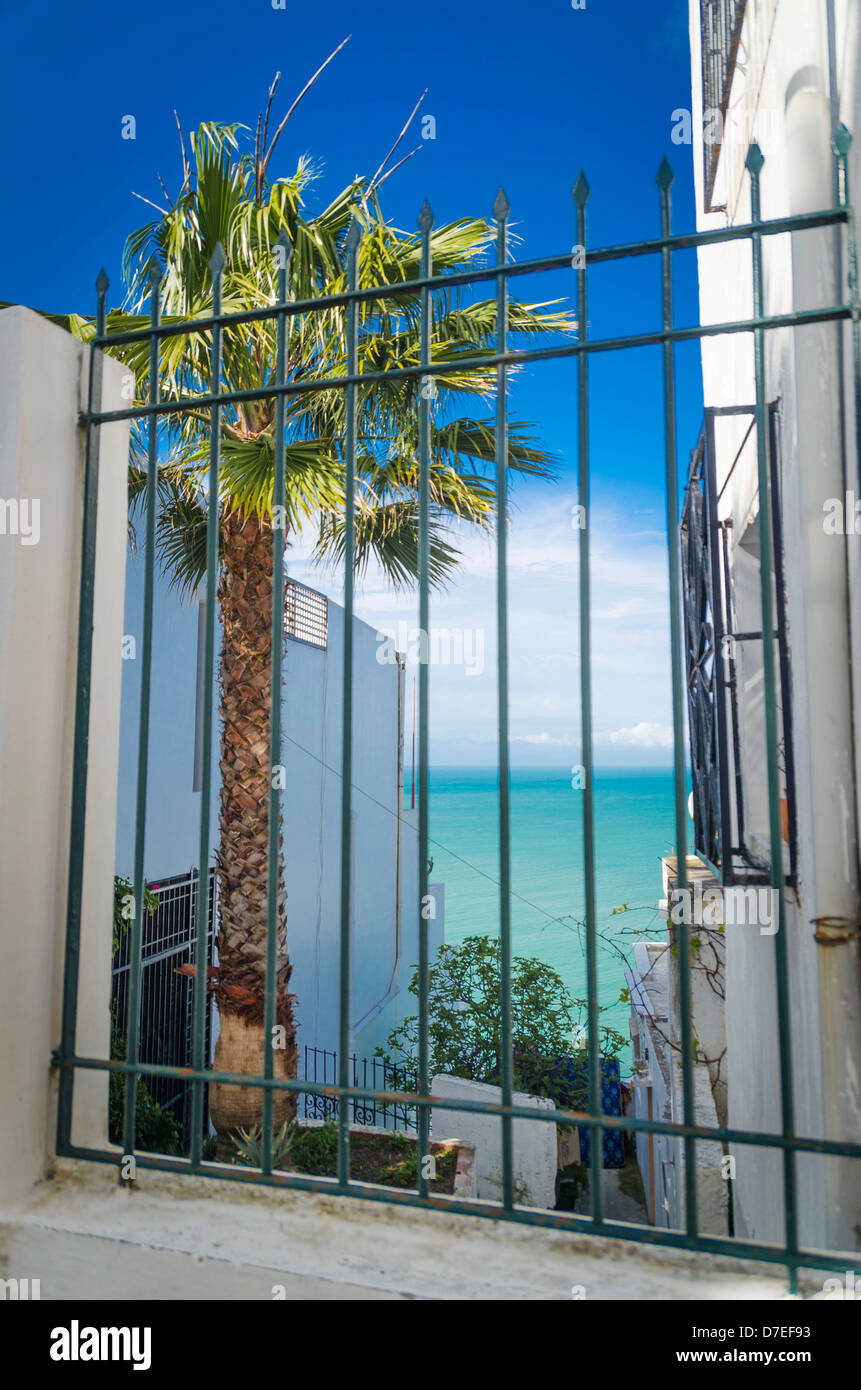 sea view of Tanger, northern Morocco Stock Photo - Alamy