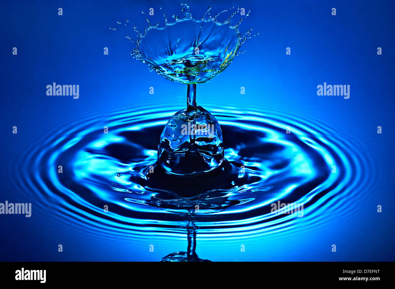 Ripple water flower hi-res stock photography and images - Alamy