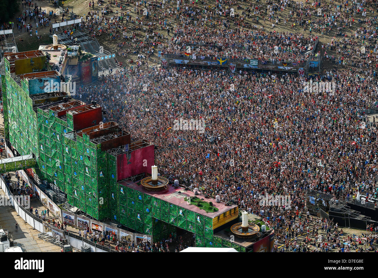 ID&T (Belgium)'s Tomorrowland in Boom (Antwerp Stock Photo - Alamy