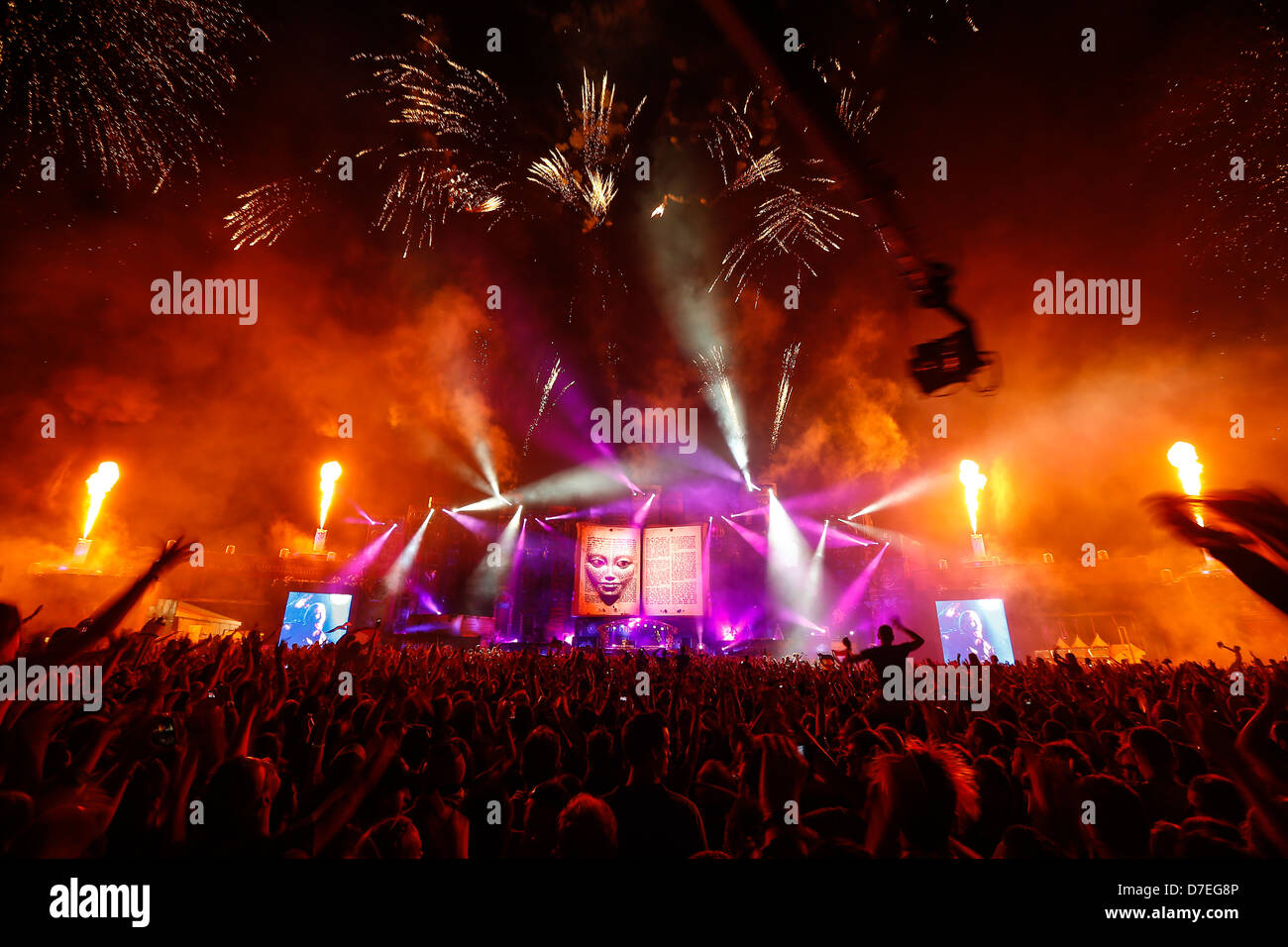 ID&T (Belgium)'s Tomorrowland in Boom (Antwerp Stock Photo - Alamy