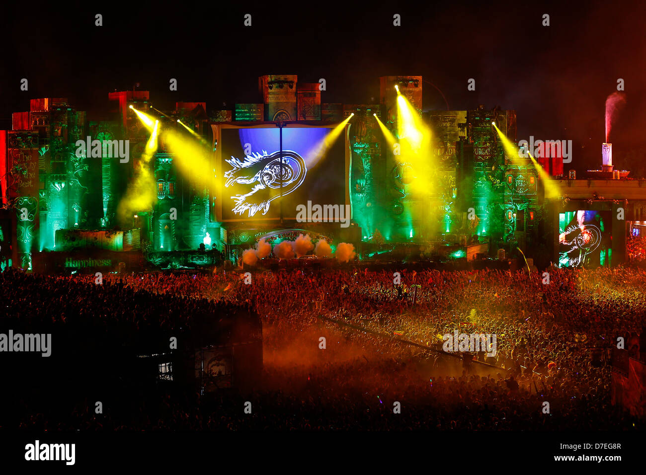 ID&T (Belgium)'s Tomorrowland in Boom (Antwerp Stock Photo - Alamy