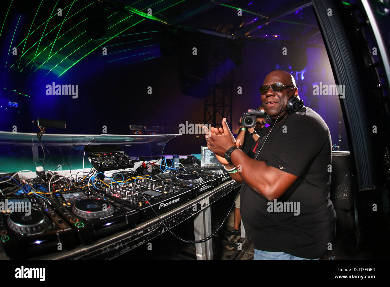 DJMag top-20 DJ: Carl Cox Stock Photo - Alamy