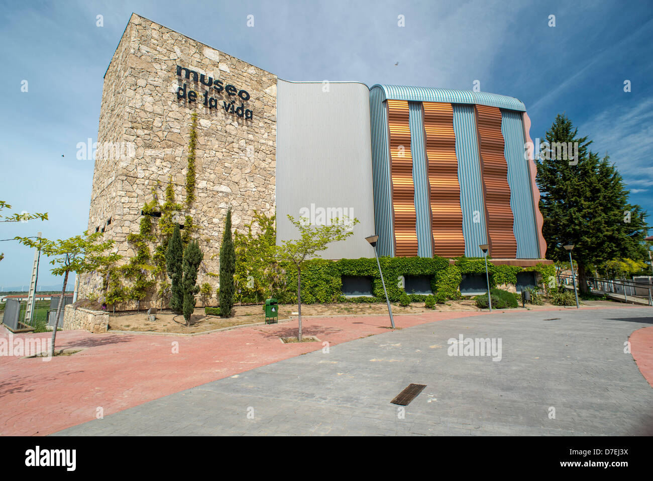 Life Museum building at La Muela village, Saragossa, Aragon, Spain ...