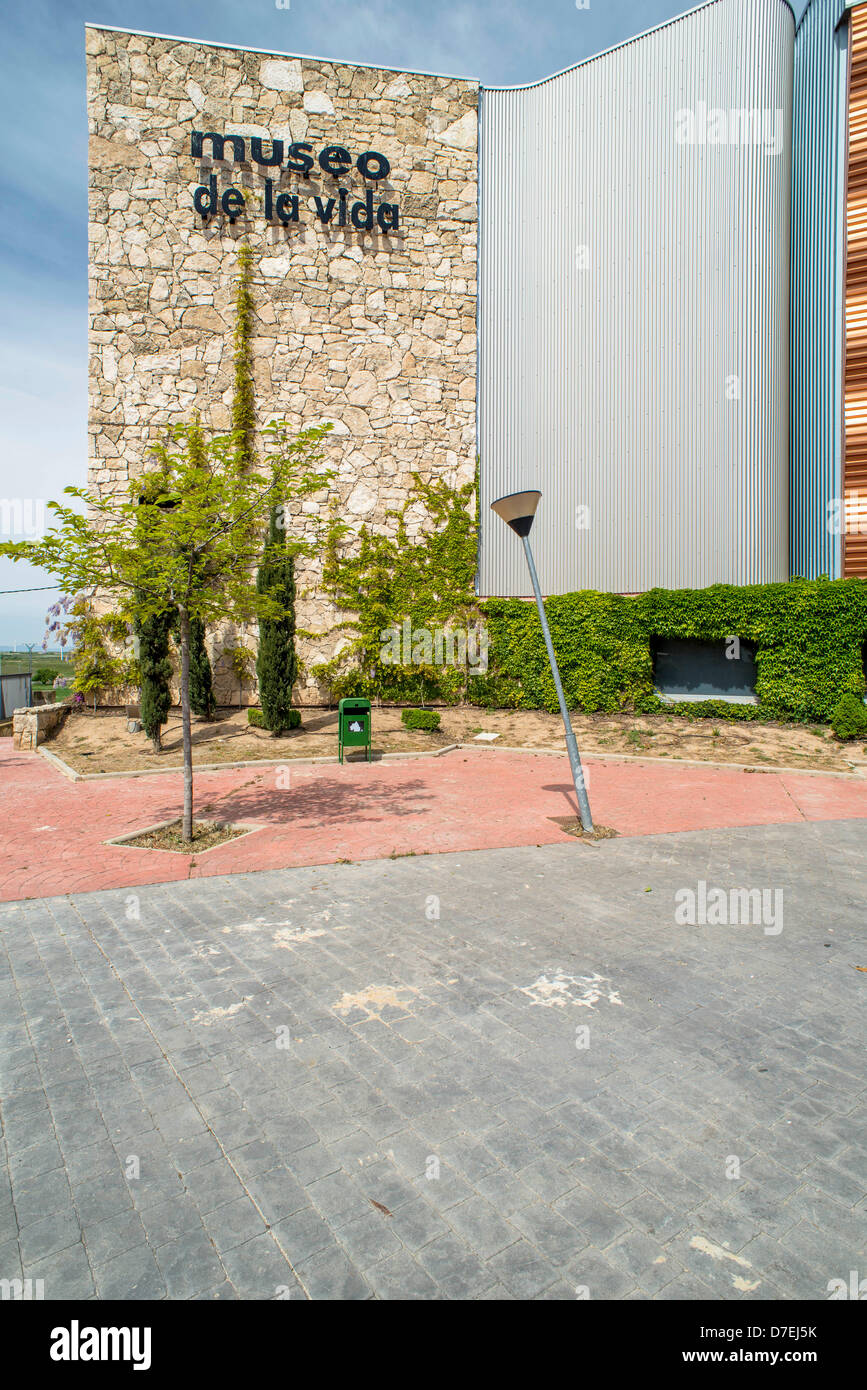 Life Museum building at La Muela village, Saragossa, Aragon, Spain ...