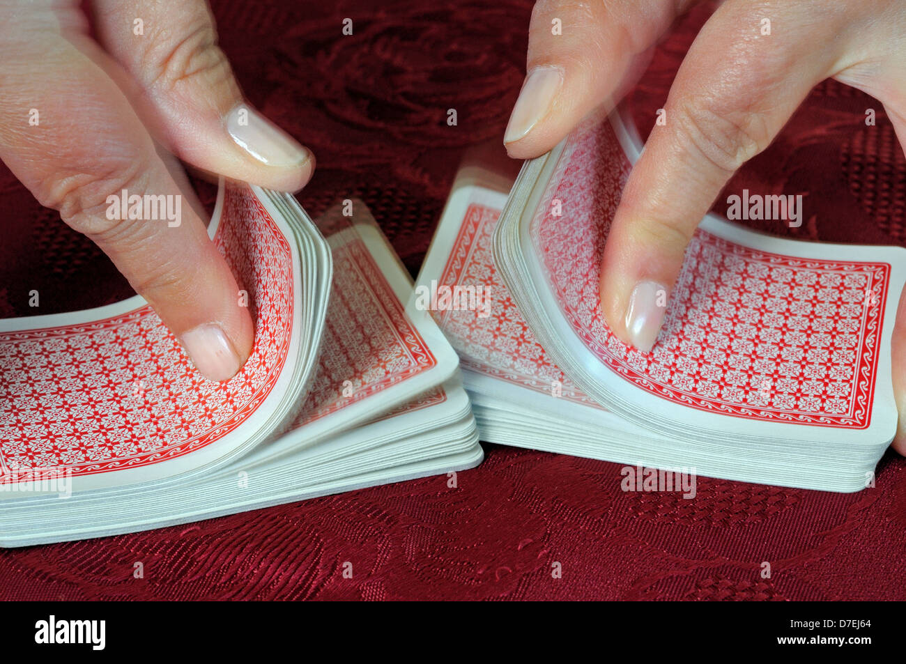 Riffle Shuffle High Resolution Stock Photography and Images - Alamy