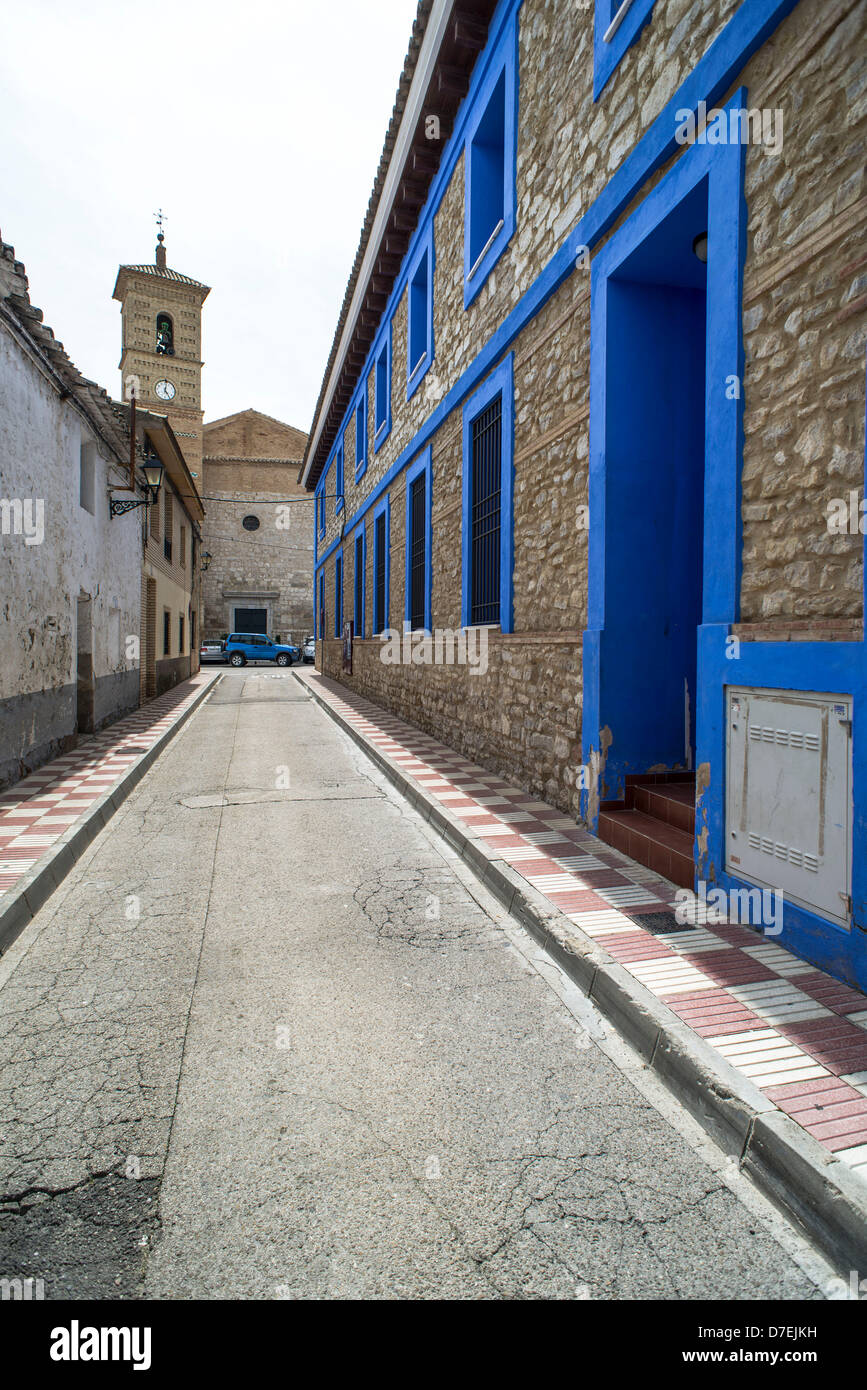 Healthcare building at La Muela village, Saragossa, Spain Stock Photo ...