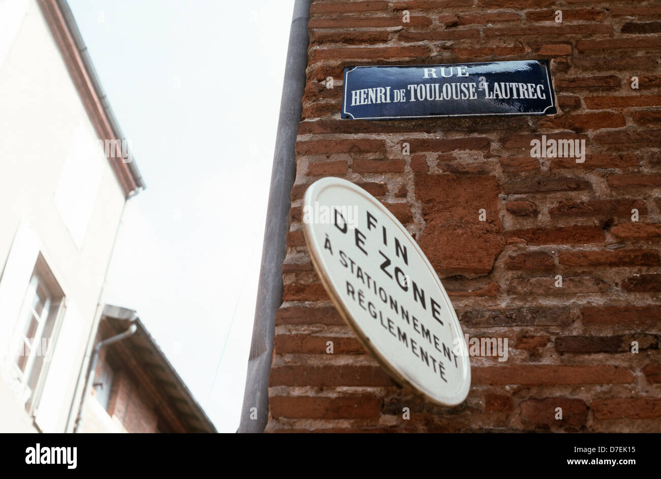 Famous french street signs hi-res stock photography and images - Alamy