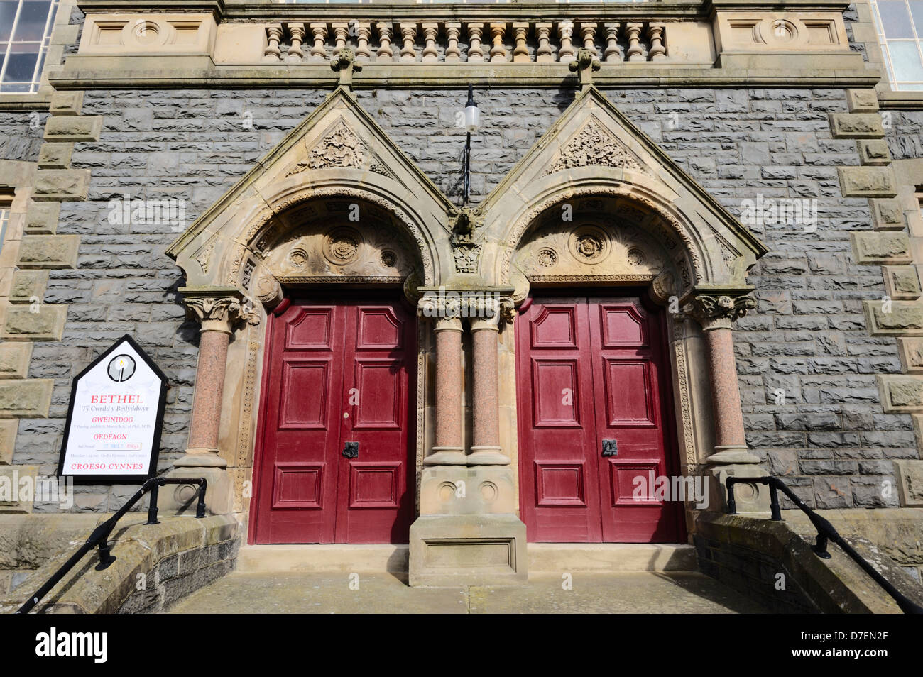 Capel Bethel, Chapel Bethel Welsh Baptist Church, Aberystwyth, Wales ...