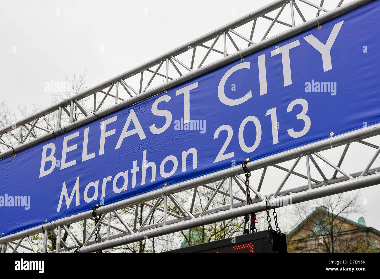 Athletics belfast city marathon hi-res stock photography and images - Alamy