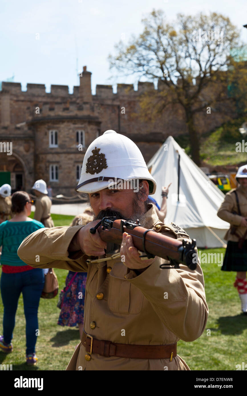 Victorian soldier gun hi-res stock photography and images - Alamy