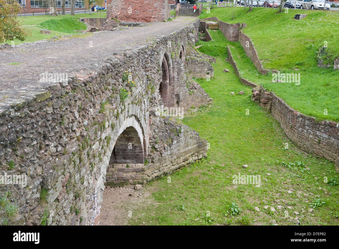 Medieval Exe Bridge in Exeter Devon England UK Stock Photo - Alamy