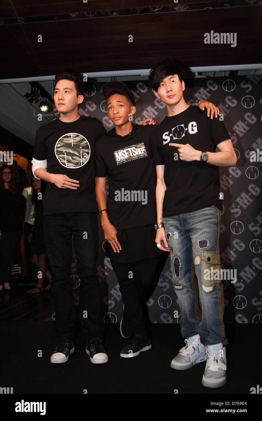 Jaden Smith attended press conference of his fashion brand with ...