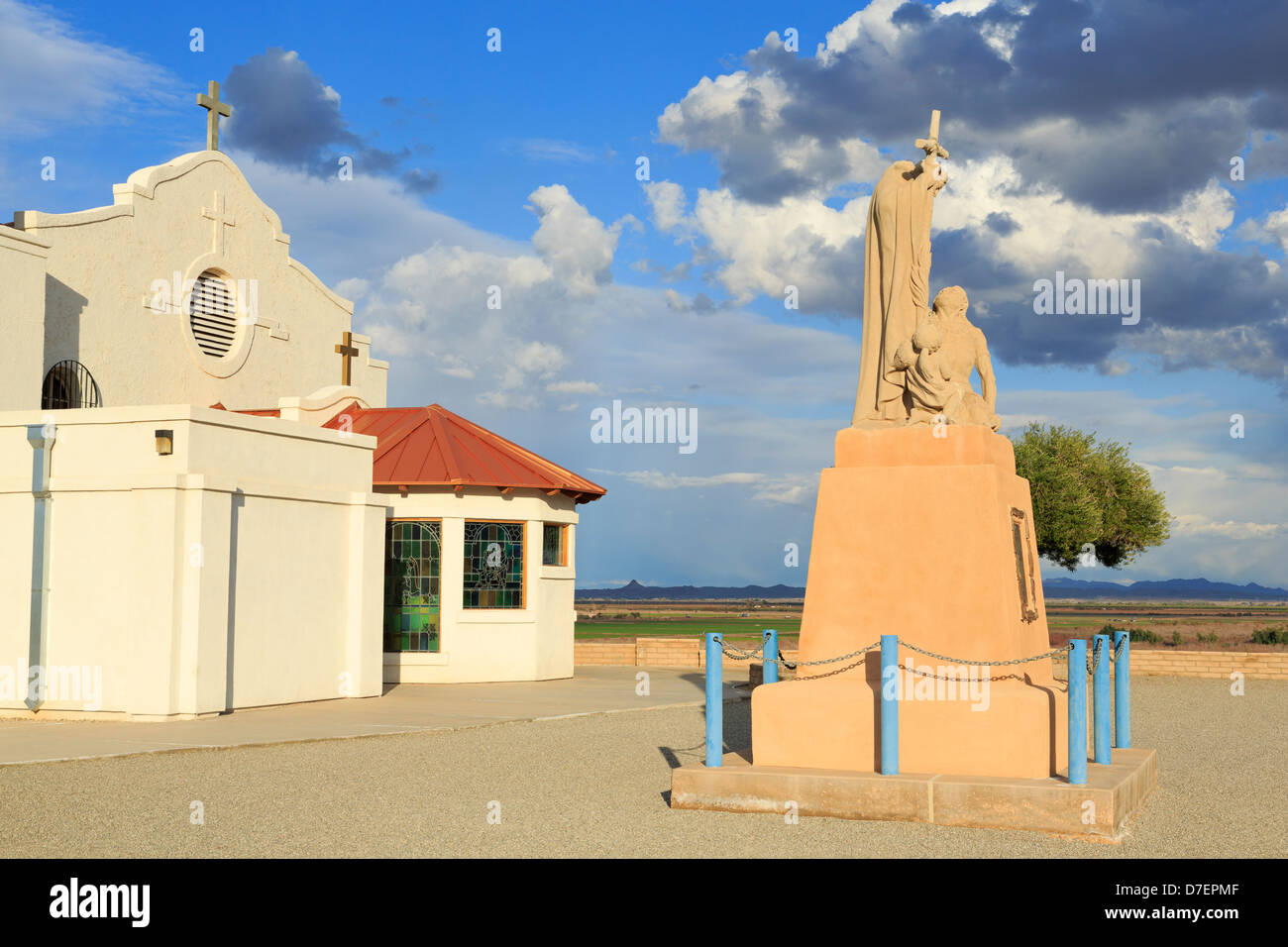 St. Thomas Church & Indian Mission,Yuma,Arizona,USA Stock Photo - Alamy