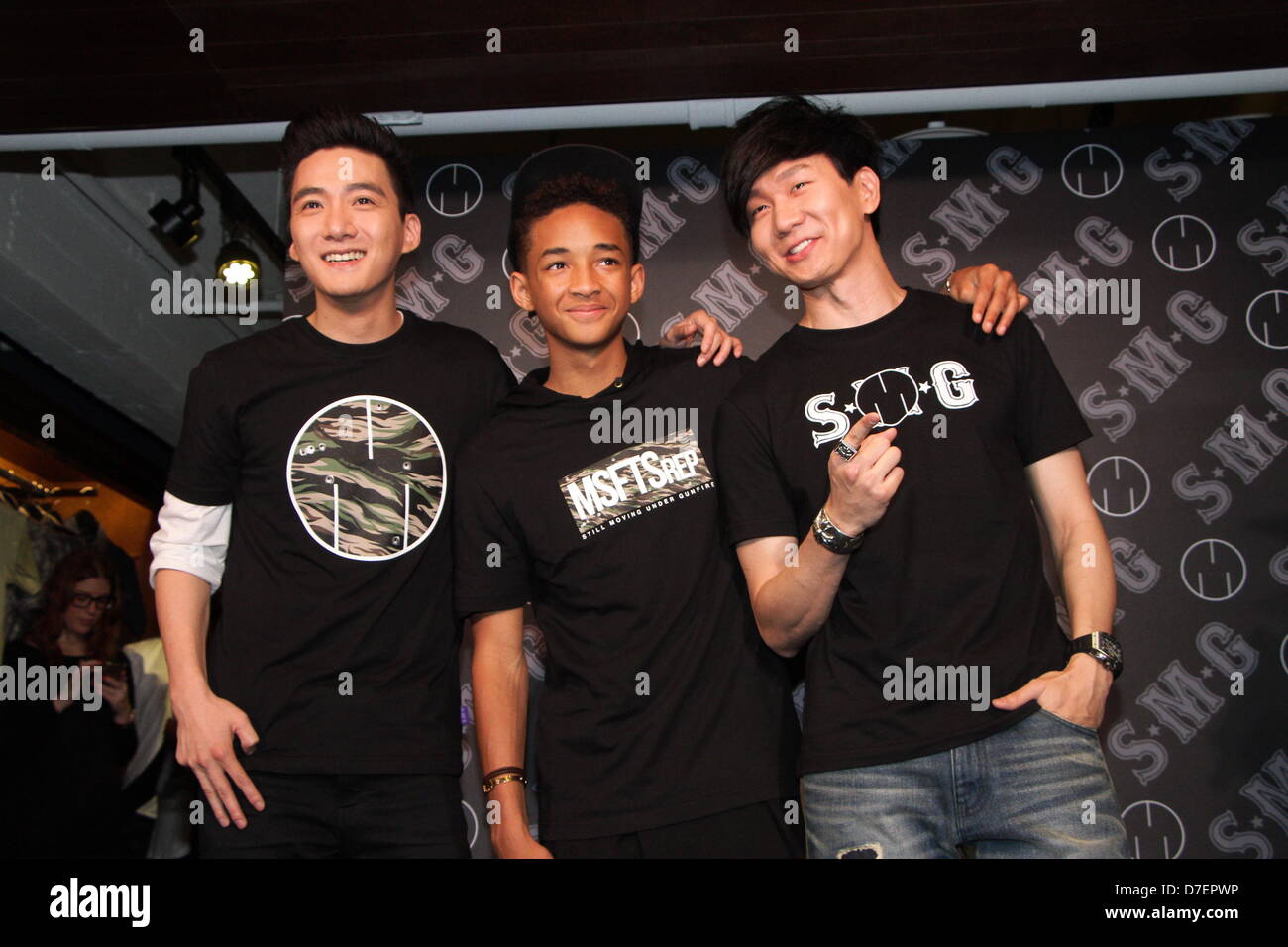 Jaden Smith attended press conference of his fashion brand with ...