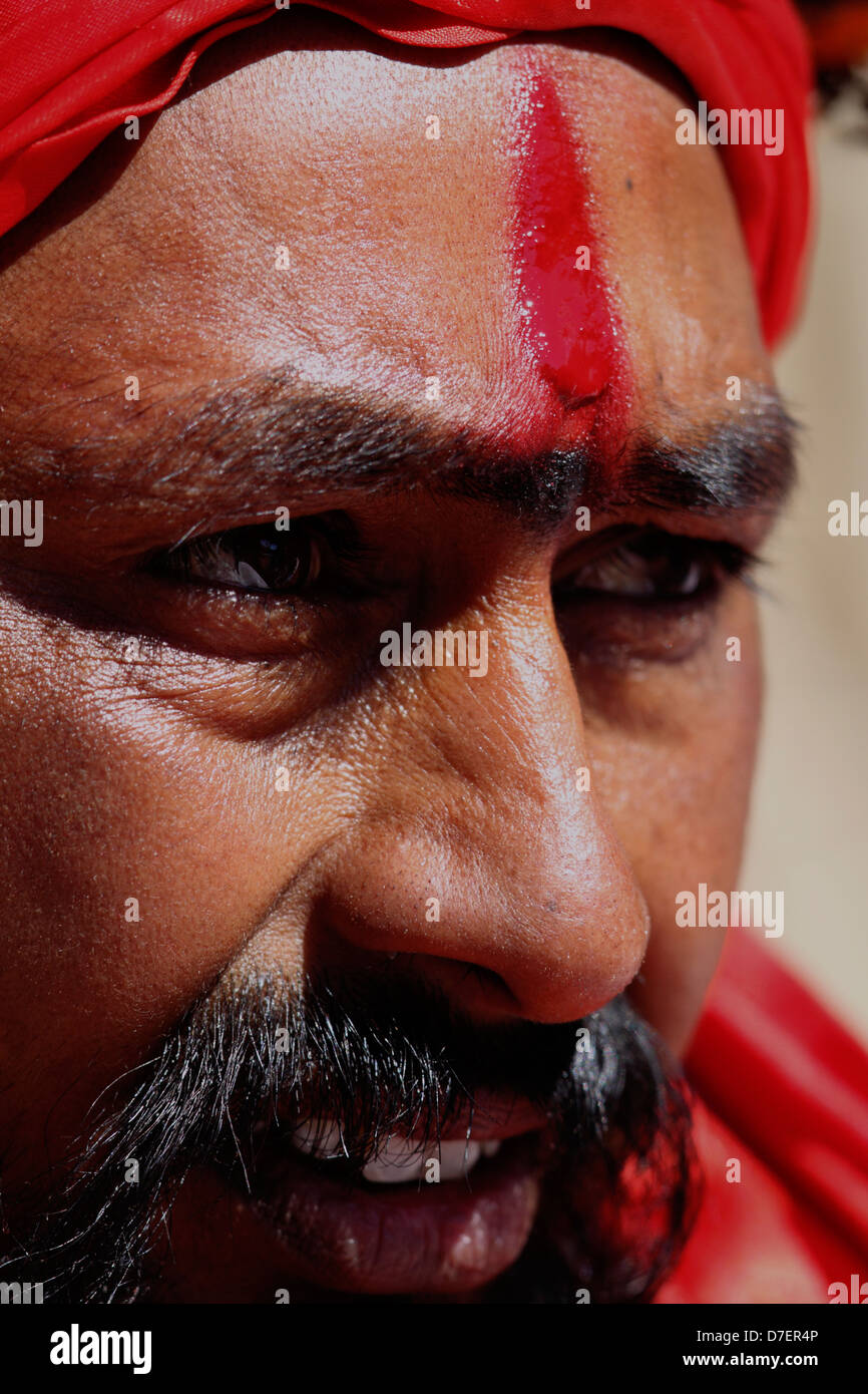 Sadhu ganges river himalayas hi-res stock photography and images - Alamy