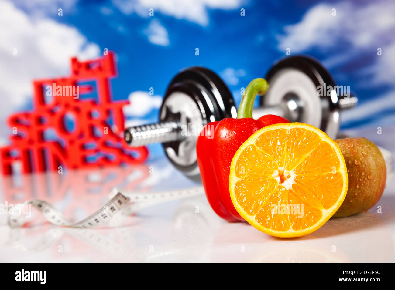 Fitness diet, sport Stock Photo - Alamy