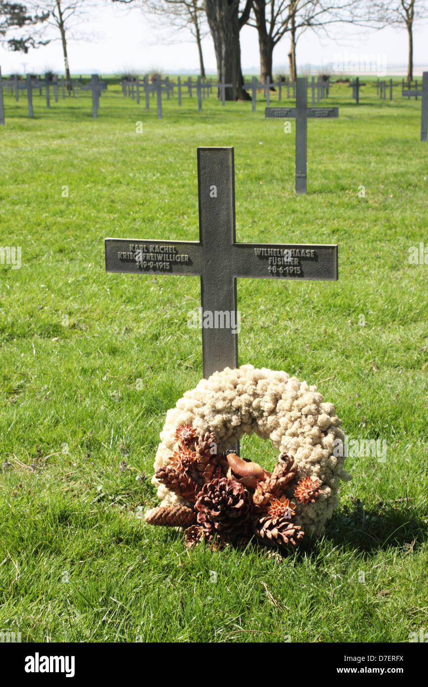 German ww1 military cemetery hi-res stock photography and images - Alamy