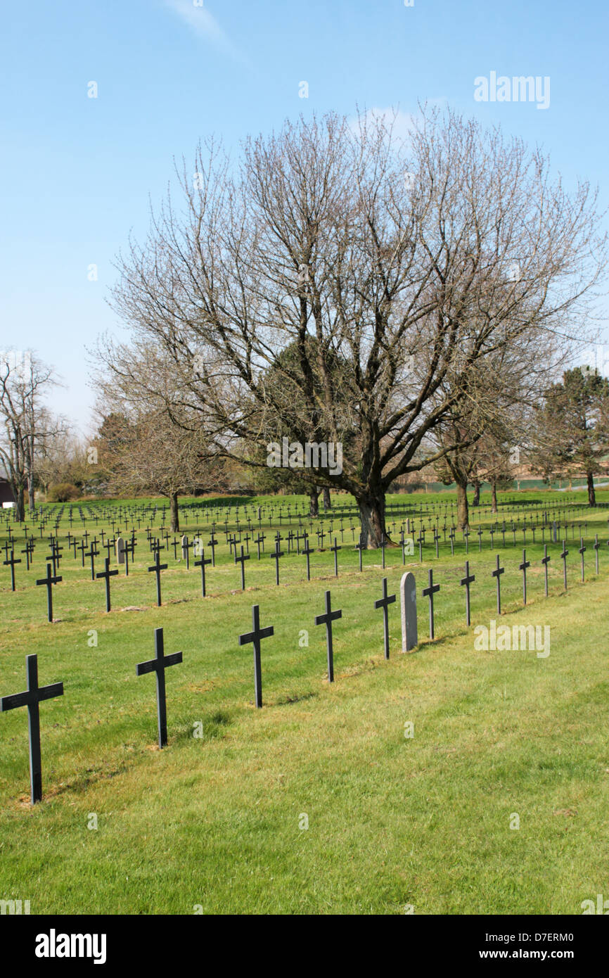 German ww1 military cemetery hi-res stock photography and images - Alamy